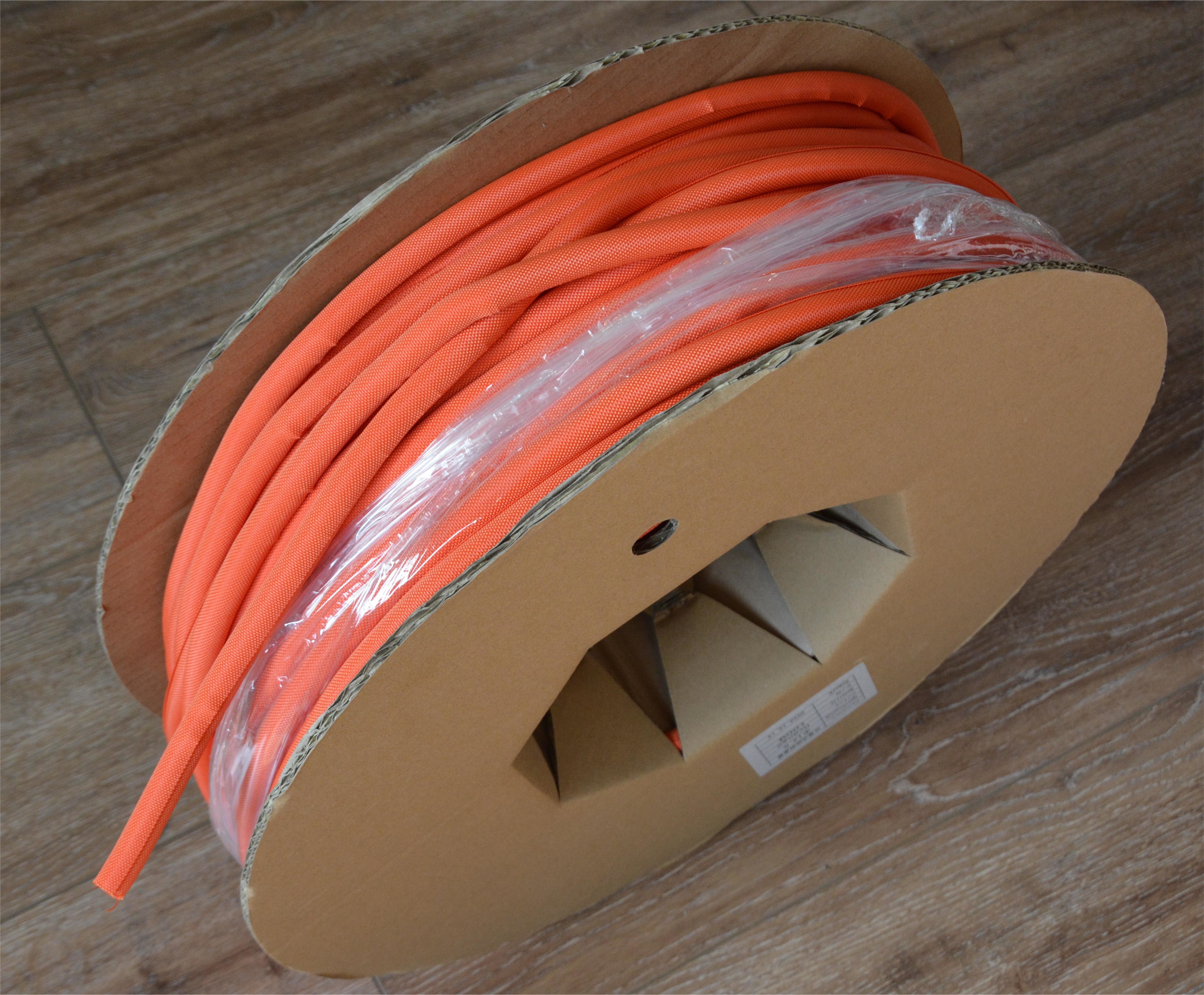 Reusable Polyethylene Terephthalate Self Wrapping Split Braided Sleeving